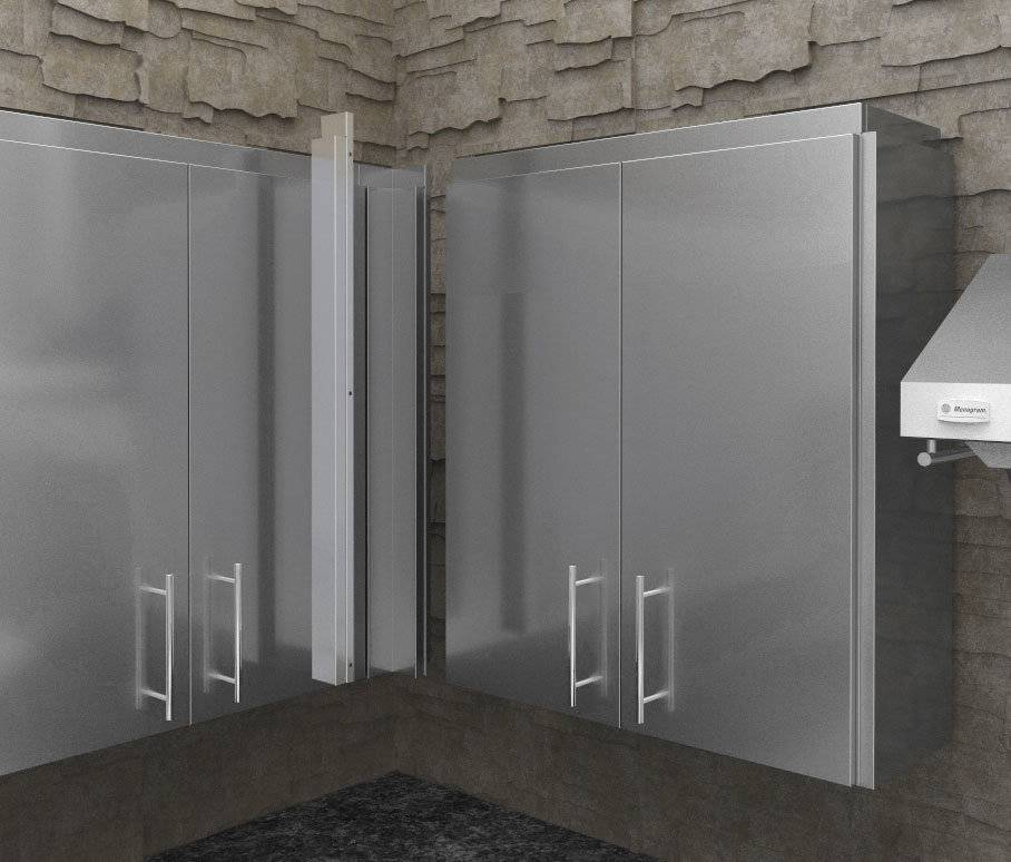 3" Spacer Panel for Full Height Wall Cabinet Front - Item No. SWC3SPF