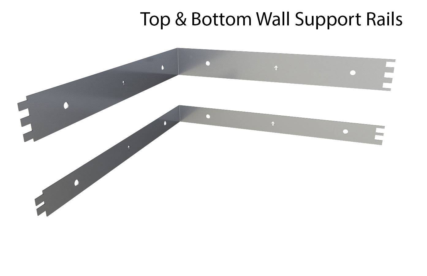 3" X 3" 90 Degree Corner Spacer Panel For Full Height Wall Cabinet ...