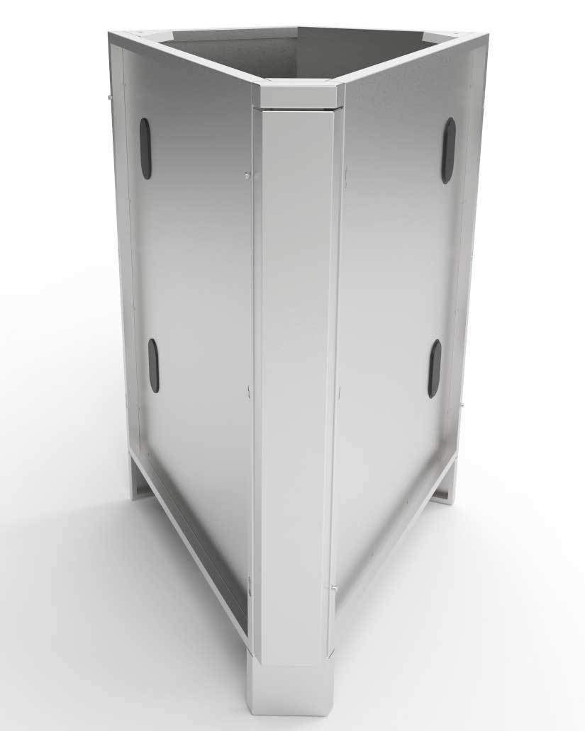 45 Degree Corner Cabinet W/Utility Access - Item No. SBC3C45